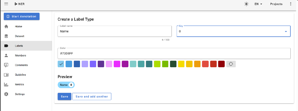 Doccano工具安装 + 使用