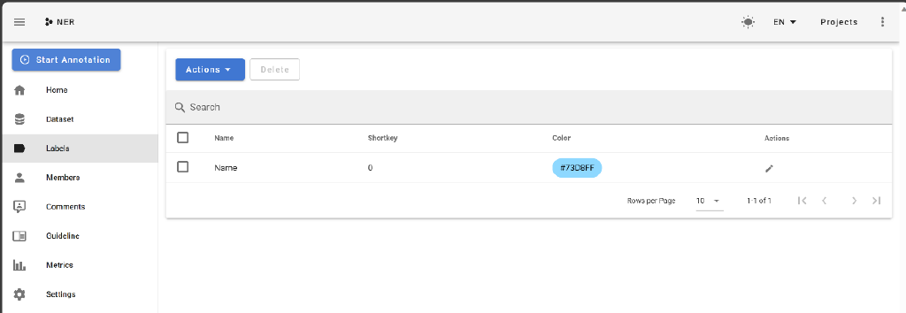 Doccano工具安装 + 使用