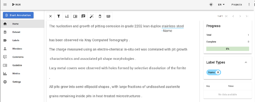 Doccano工具安装 + 使用