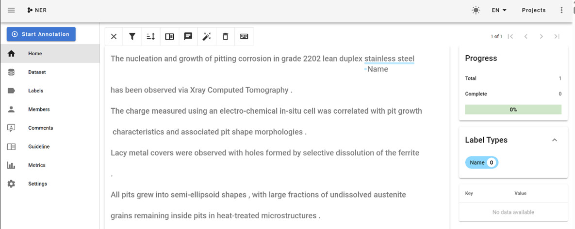 Doccano工具安装 + 使用